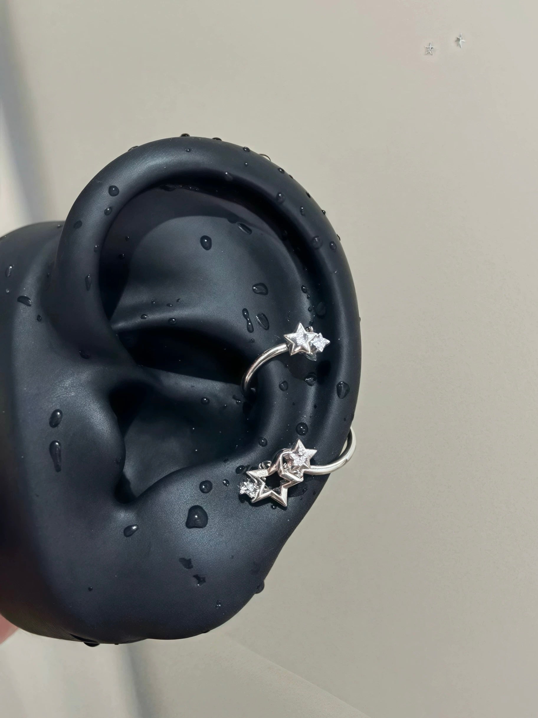 Swirling Star Conch Earrings – Rera