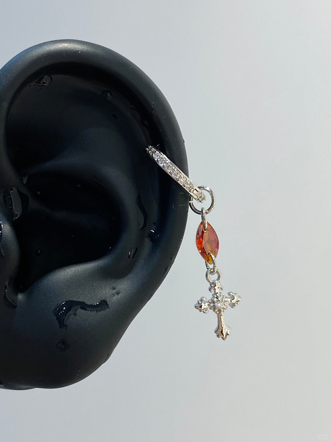 Linear Sigil Helix Earrings – Rera