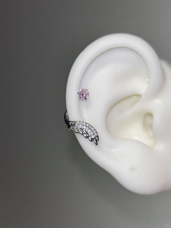 Turquoise Halo wings Helix Earrings – Rera