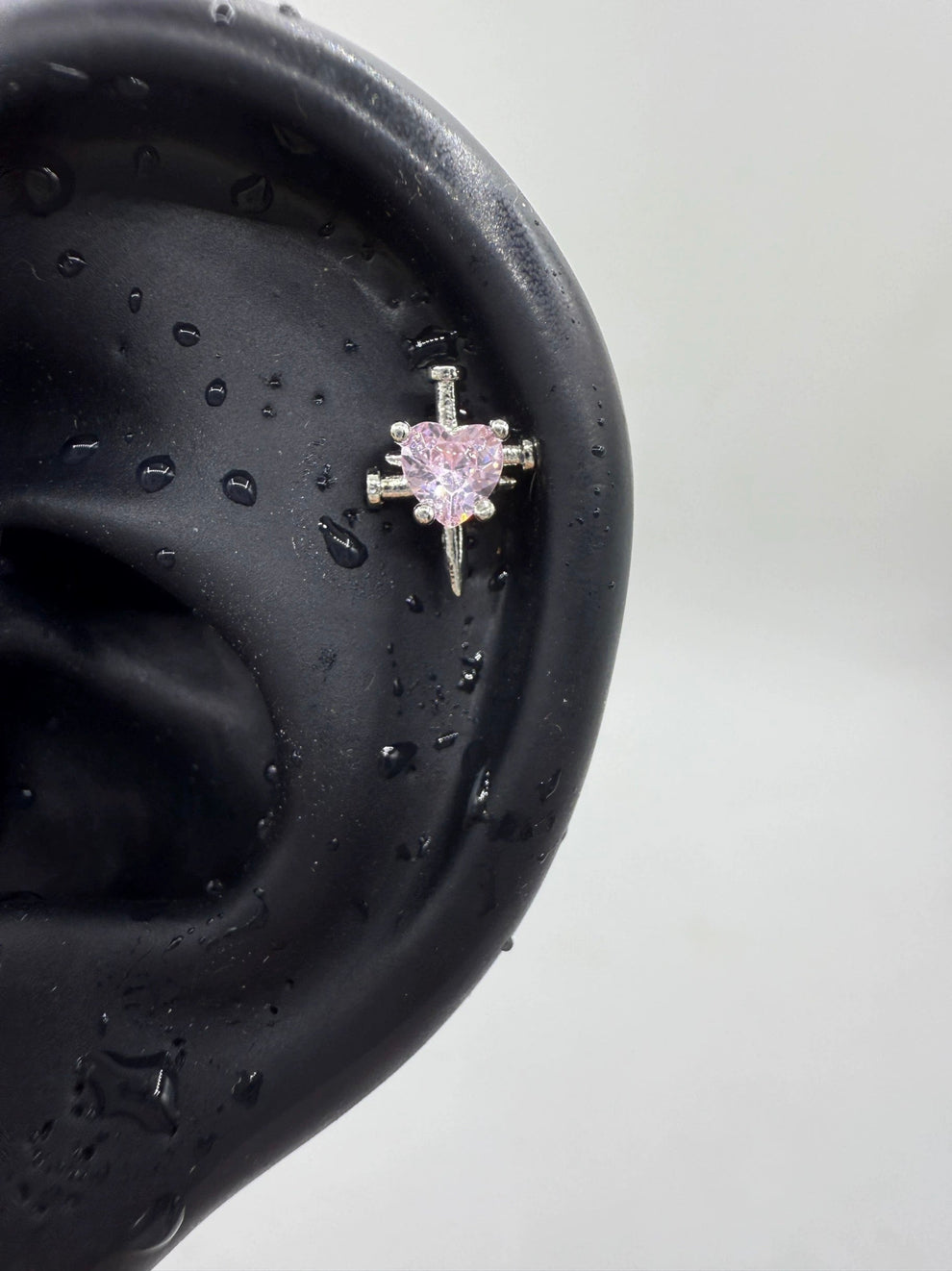 Heart Daggers Helix Earrings – Rera