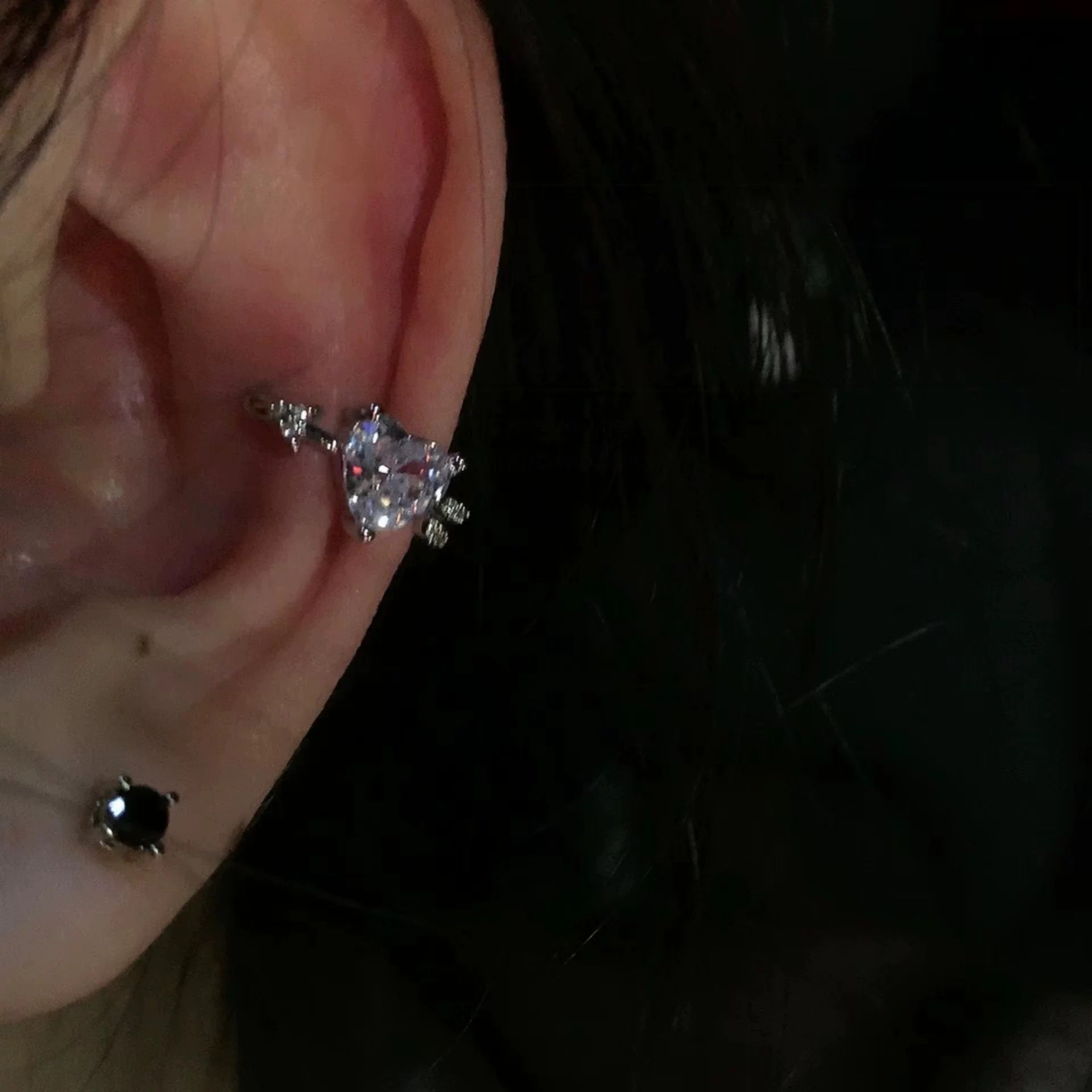 Love Pierce Cuff Conch Earrings – Rera